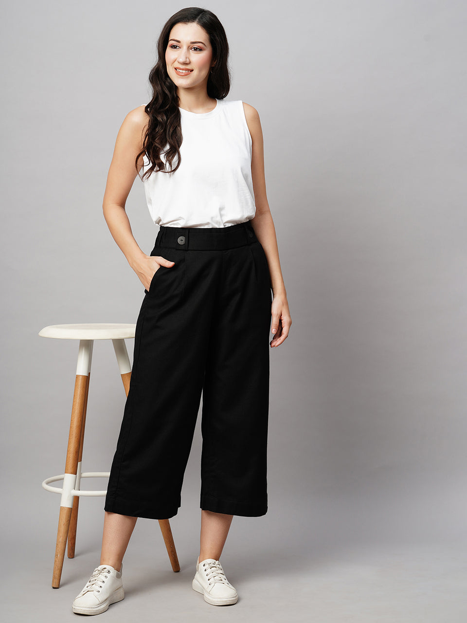 Culottes: Buy Culottes for Women Online at Best Price | Cottonworld