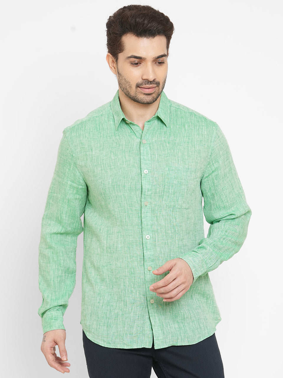 100% linen shirts